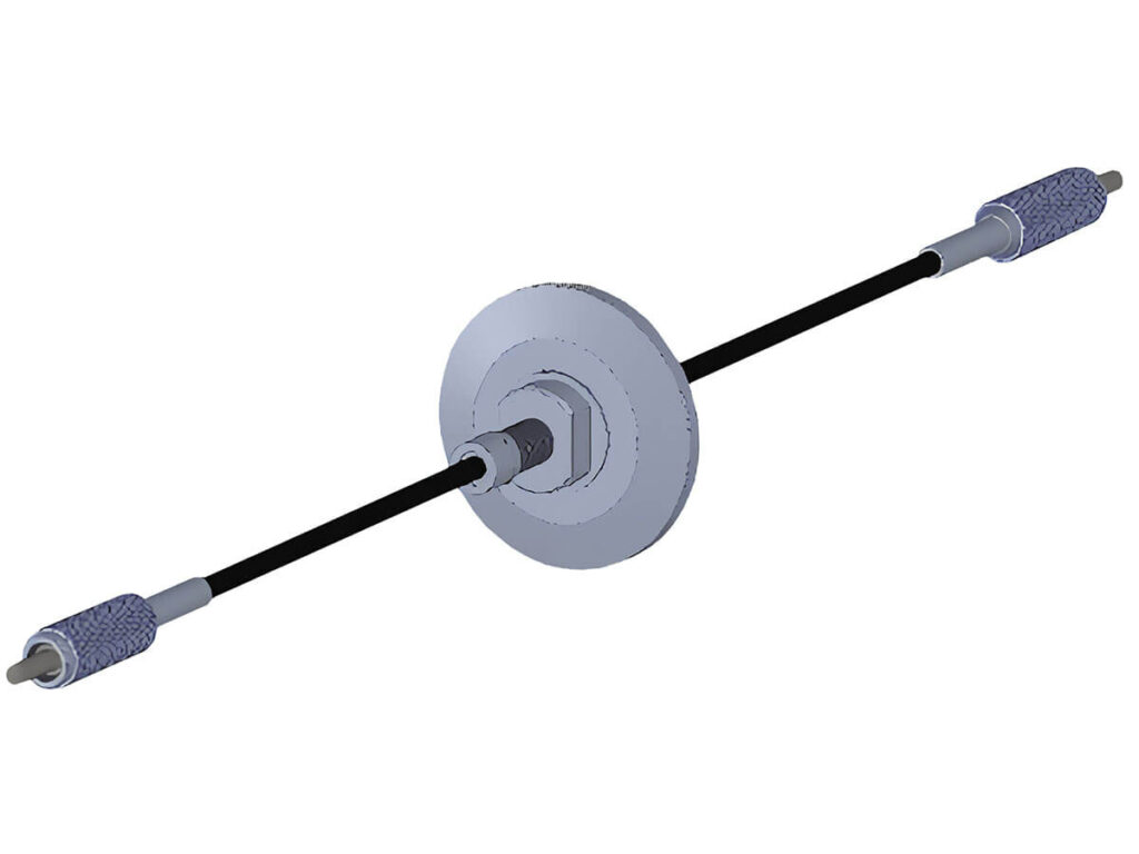 Vacuum Fiber Optic Feedthrough - art photonics