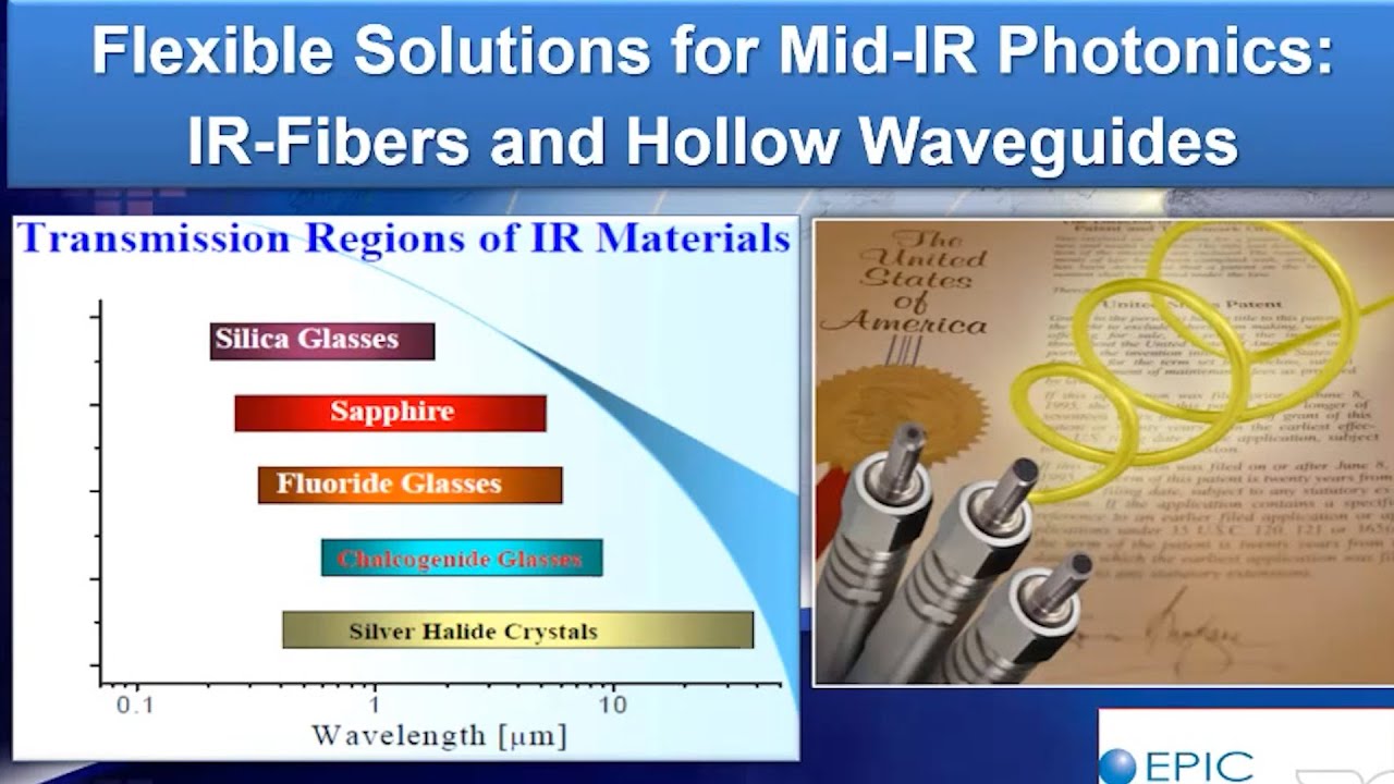 Watch our presentation “Flexible Solutions for Mid-IR Photonics: IR ...